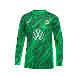 VfL Wolfsburg Kinder Nike Torwarttrikot gr&uuml;n Frauenmannschaft Kids 2025/26 L (147) VfL Wolfsburg Frauen - offizielles Trikot