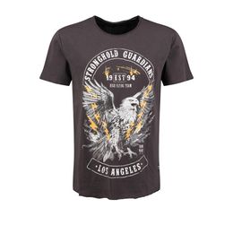 Key Largo Shirt 'Guardian' male Grey size 3XL