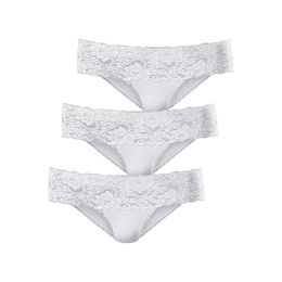 Vivance Brasil-Slip Damen Größe XS weiß