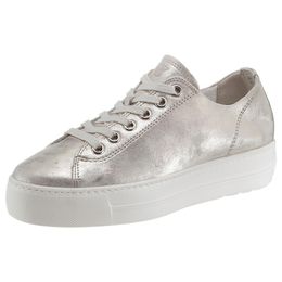 Paul Green Sneaker Damen Größe 40 silber