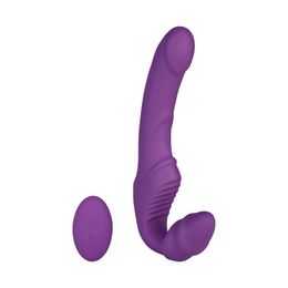 EIS Paarvibrator aus Silikon, 22 cm