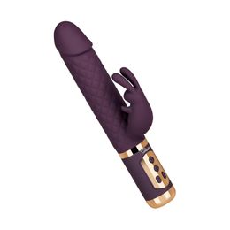 EIS Luxuri&ouml;ser Perlenvibrator mit Rautenmuster, 23,5 cm