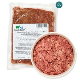 Haustierkost Rindermuskelfleisch Extra 12x500 g
