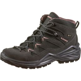 Lowa Sirkos Evo Mid Wanderschuhe Damen - grau - Gr. 38 - Leder
