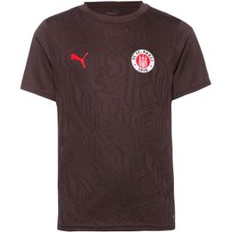 Puma Fc St. Pauli Funktionsshirt Kinder - braun - Gr. 164 - Polyester