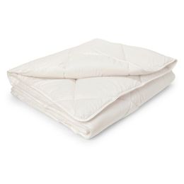 Tchibo - Steppbett Schafschurwolle - weiß