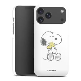 DeinDesign iPhone 17 Pro Max Handy Premium Case Smartphone Handyh&uuml;lle Schutzh&uuml;lle matt Snoopy Love Peanuts Premium Case
