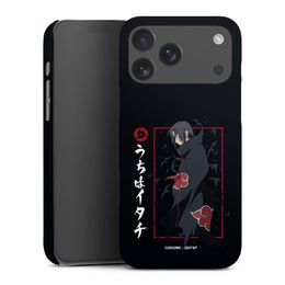 DeinDesign iPhone 17 Pro Max Handy Premium Case Smartphone Handyh&uuml;lle Schutzh&uuml;lle gl&auml;nzend Official Licensed Product Naruto Shippuden Itachi Uchiha Premium Case