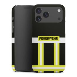 DeinDesign iPhone 17 Pro Max Handy Premium Case Smartphone Handyh&uuml;lle Schutzh&uuml;lle gl&auml;nzend Fire Fighters Job Fire Fighter Premium Case