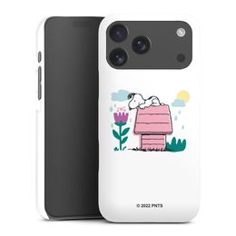 DeinDesign iPhone 17 Pro Max Handy Premium Case Smartphone Handyh&uuml;lle Schutzh&uuml;lle matt Snoopy Dog Official Licensed Product Premium Case