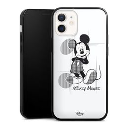 DeinDesign iPhone 12 mini Handy Slim Case extra d&uuml;nn Silikon Handyh&uuml;lle schwarz H&uuml;lle Mickey Mouse Disney Official Licensed Product Silikon Slim Case