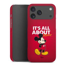 DeinDesign iPhone 17 Pro Max Handy Premium Case Smartphone Handyh&uuml;lle Schutzh&uuml;lle gl&auml;nzend Disney Official Licensed Product Mouse Premium Case