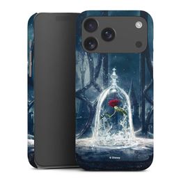 DeinDesign iPhone 17 Pro Max Handy Premium Case Smartphone Handyh&uuml;lle Schutzh&uuml;lle matt Rose The Beauty And The Beast Disney Princess Premium Case