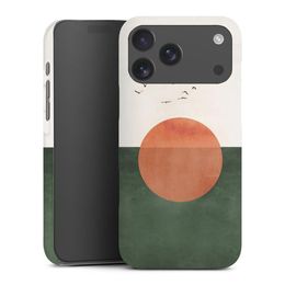 DeinDesign iPhone 17 Pro Max Handy Premium Case Smartphone Handyh&uuml;lle Schutzh&uuml;lle gl&auml;nzend Sunshine Bird Sunset Premium Case