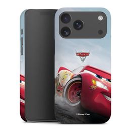 DeinDesign iPhone 17 Pro Max Handy Premium Case Smartphone Handyh&uuml;lle Schutzh&uuml;lle matt Lightning Mcqueen 95 Official Licensed Product Cars Premium Case