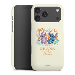 DeinDesign iPhone 17 Pro Max Handy Premium Case Smartphone Handyh&uuml;lle Schutzh&uuml;lle gl&auml;nzend Official Licensed Product Lilo & Stitch Disney Premium Case