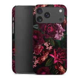 DeinDesign iPhone 17 Pro Max Handy Premium Case Smartphone Handyh&uuml;lle Schutzh&uuml;lle gl&auml;nzend Flowers Blossom Rose Premium Case
