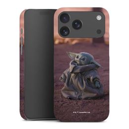 DeinDesign iPhone 17 Pro Max Handy Premium Case Smartphone Handyh&uuml;lle Schutzh&uuml;lle matt The Child Star Wars Baby Yoda Premium Case