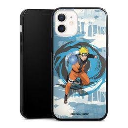 DeinDesign iPhone 12 mini Handy Slim Case extra d&uuml;nn Silikon Handyh&uuml;lle schwarz H&uuml;lle Official Licensed Product Manga Naruto Shippuden Silikon Slim Case