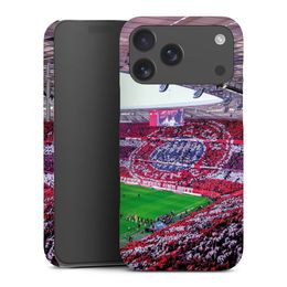 DeinDesign iPhone 17 Pro Max Handy Premium Case Smartphone Handyh&uuml;lle Schutzh&uuml;lle gl&auml;nzend Stadium Fcb Fc Bayern M&uuml;nchen Premium Case