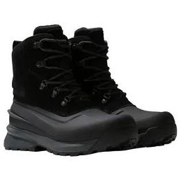 Winterstiefel The North Face "M CHILKAT V LACE WP", Damen, Gr. 44,5, schwarz, Leder, Textil, Schuhe, Snowboots, Winterboots, Winterschuhe, wasserdicht