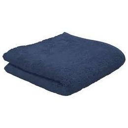 Handtücher Ross "Vita", blau (denim), B:50cm L:100cm, Frottier, Obermaterial: 100% Baumwolle, Handtücher, Bestickung Ross-Emblem
