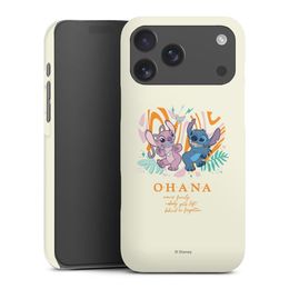 DeinDesign iPhone 17 Pro Max Handy Premium Case Smartphone Handyh&uuml;lle Schutzh&uuml;lle matt Official Licensed Product Lilo & Stitch Disney Premium Case