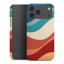 DeinDesign iPhone 17 Pro Max Handy Premium Case Smartphone Handyh&uuml;lle Schutzh&uuml;lle gl&auml;nzend Ombre Wave Colour Premium Case
