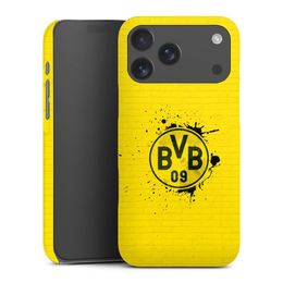 DeinDesign iPhone 17 Pro Max Handy Premium Case Smartphone Handyh&uuml;lle Schutzh&uuml;lle gl&auml;nzend Official Licensed Product Bvb Borussia Dortmund Premium Case