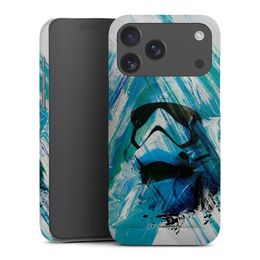 DeinDesign iPhone 17 Pro Max Handy Premium Case Smartphone Handyh&uuml;lle Schutzh&uuml;lle gl&auml;nzend Colourful Stormtrooper Star Wars Premium Case