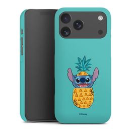 DeinDesign iPhone 17 Pro Max Handy Premium Case Smartphone Handyh&uuml;lle Schutzh&uuml;lle matt Disney Lilo & Stitch Pineapple Premium Case