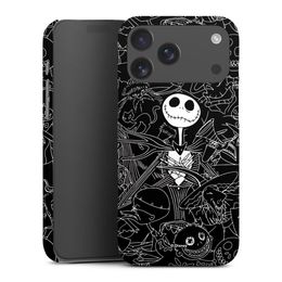DeinDesign iPhone 17 Pro Max Handy Premium Case Smartphone Handyh&uuml;lle Schutzh&uuml;lle matt Disney Nightmare Before Christmas Halloween Premium Case
