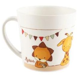 Tasse Sigikid "MisterO'Lui, Kuschelfreunde", Baby, Gr. 8cm, beige, Kunststoff, Trinkgefäße