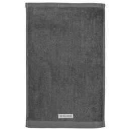 Gästehandtücher Ross "Sinfonie", grau (schiefer), B:30cm L:50cm, Frottier, Obermaterial: 100% Baumwolle, Handtücher, in modernen Unifarben