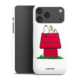 DeinDesign iPhone 17 Pro Max Handy Premium Case Smartphone Handyh&uuml;lle Schutzh&uuml;lle matt Snoopy Peanuts Official Licensed Product Premium Case
