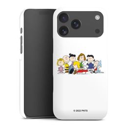 DeinDesign iPhone 17 Pro Max Handy Premium Case Smartphone Handyh&uuml;lle Schutzh&uuml;lle matt Peanuts Kindheit Merchandise Premium Case