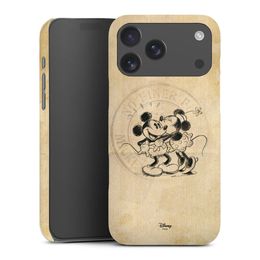 DeinDesign iPhone 17 Pro Max Handy Premium Case Smartphone Handyh&uuml;lle Schutzh&uuml;lle gl&auml;nzend Minnie Mouse Vintage Mickey Mouse Premium Case