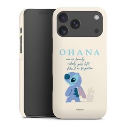 DeinDesign iPhone 17 Pro Max Handy Premium Case Smartphone Handyh&uuml;lle Schutzh&uuml;lle gl&auml;nzend Lilo & Stitch Disney Official Licensed Product Premium Case