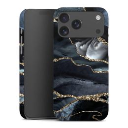 DeinDesign iPhone 17 Pro Max Handy Premium Case Smartphone Handyh&uuml;lle Schutzh&uuml;lle matt Marble Trends Glitzer Premium Case