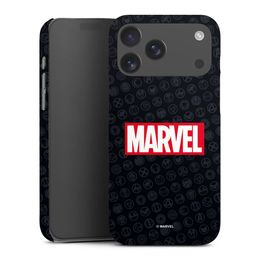 DeinDesign iPhone 17 Pro Max Handy Premium Case Smartphone Handyh&uuml;lle Schutzh&uuml;lle gl&auml;nzend Logo Marvel Comic Premium Case