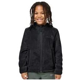 Fleecejacke Jack Wolfskin "NEPALI JACKET K", Kinder, Gr. 128, phantom, Oberstoff: 100% POLYESTER; Kontrastmaterial 1: 100% POLYESTER; Futter 1: 100% POLYESTER, Jacken