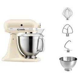 KitchenAid Küchenmaschine "5KSM185PSE", creme, B:24cm H:36cm T:37cm, Küchenmaschinen