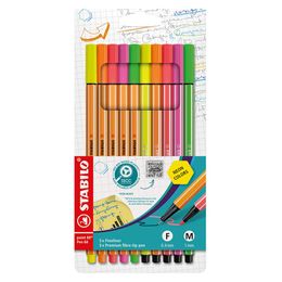 Stabilo Fineliner & Filzstifte "Stabilo point 88 + Pen 68" - 10 Stück - 33% | Schulzubehoer