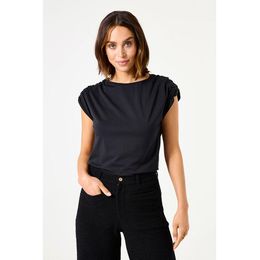 Garcia Shirt in Schwarz - 30% | Gr&ouml;&szlig;e L | Damen-tops