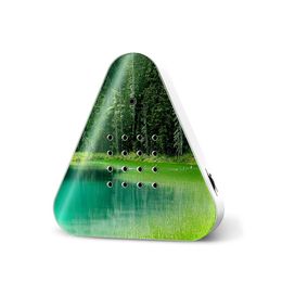 Zwitscherbox Lakesidebox "Forest Lake" in Grün - (B)11 x (H)11,8 x (T)2,8 cm - 10% | Wohndekoration