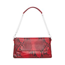 NAEMI Schultertasche Damen Gr&ouml;&szlig;e One Size rot / schwarz