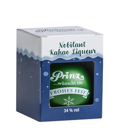 Fein-Brennerei Prinz Prinz Christbaumkugel mit Nobilant Kakao Liqueur 4cl (37,7 % Vol. 0,04 Liter)