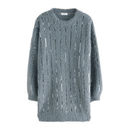 next Kleid M&auml;dchen Gr&ouml;&szlig;e 164 dunkelgrau
