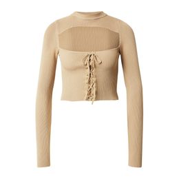 Trendyol Pullover Damen Gr&ouml;&szlig;e L sand