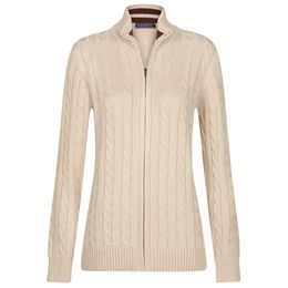 Felix Hardy Strickjacke Damen Gr&ouml;&szlig;e S hellbeige